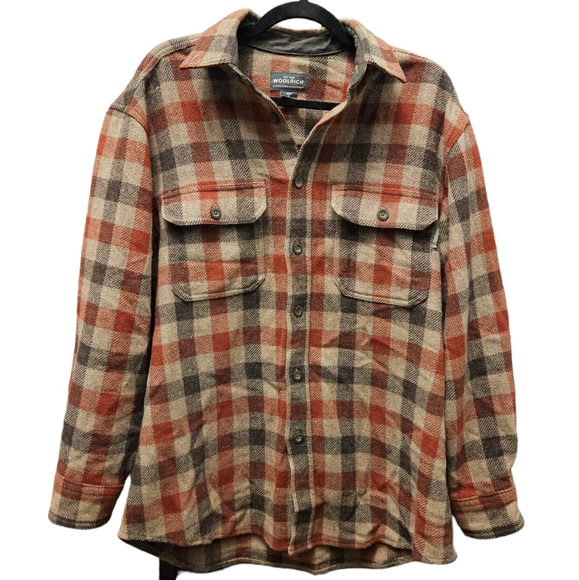 Woolrich | Shirts | Woolrich Mens Wool Heavy Buttondown Shirt Shacket ...